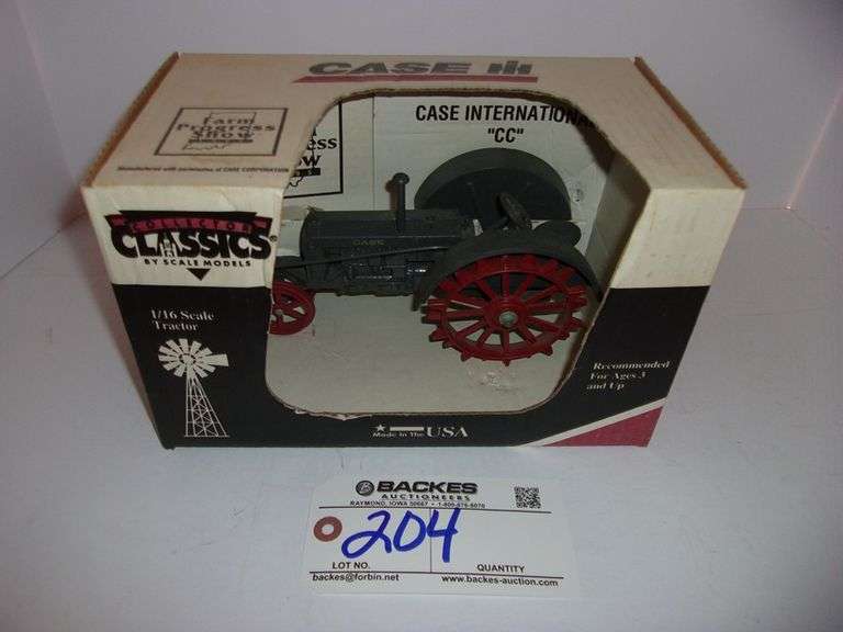 Case CC Aero front in box - Backes Commercial Auctioneers