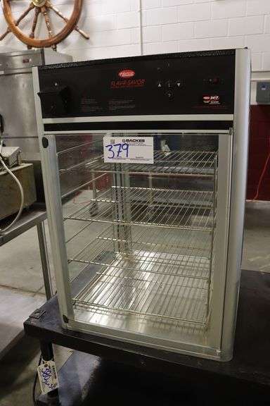Hatco FSDT-2X heated display cabinet with interior wire rack - Backes ...