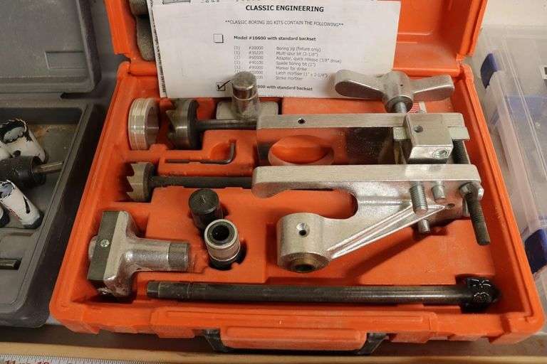 Classic Engineering #108 - 8 piece door boring jig kit - Backes ...