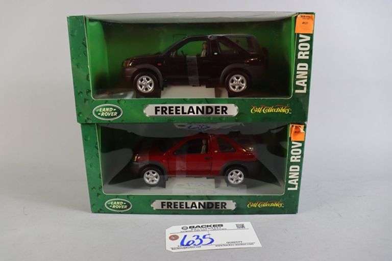 Pair to go - Ertl Collectibles die cast Land Rover (Freelander ...