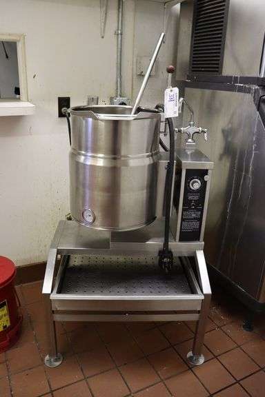 Market Forge FT-10SE electric tilting kettle - 208 volt - 3 phase ...