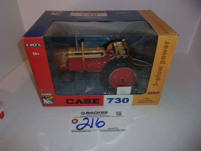 Case 730 narrow front in box - Backes Commercial Auctioneers