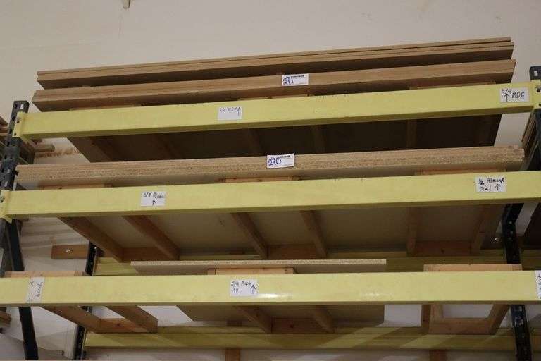 All to go - 4' x 8' x 3/4" almond melamine sheets - buyer to view ...