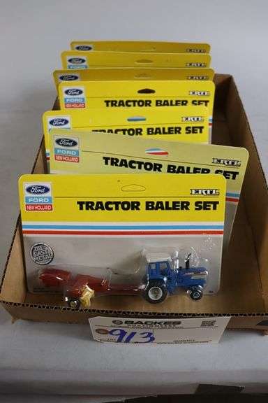 Box flat to go - Ertl Ford Tractor Baler Sets - Backes Commercial ...