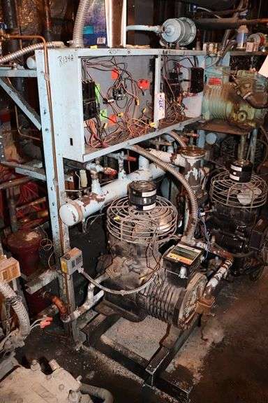 15 Horse Medium temp - 134A rack system w/ 2023 Copeland 9RS3-076A-TFC ...