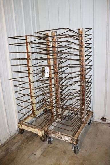 Pair to go - Wood & metal bakery spider cooling racks - Backes ...
