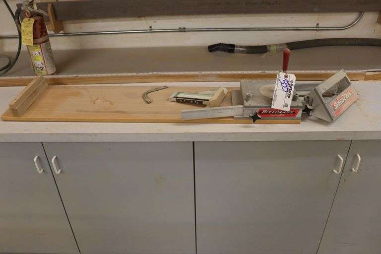 Speed Cope jigsaw coping jig - Backes Commercial Auctioneers