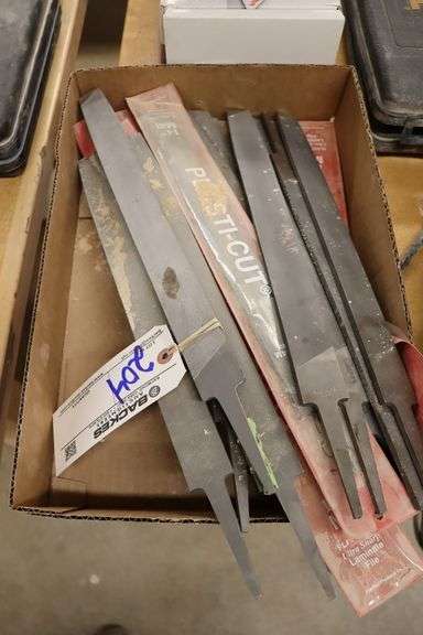 Box to go - 14" assorted hand files - Backes Commercial Auctioneers