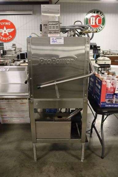 ProPower L903DWCS stainless corner commercial dishwasher - great ...