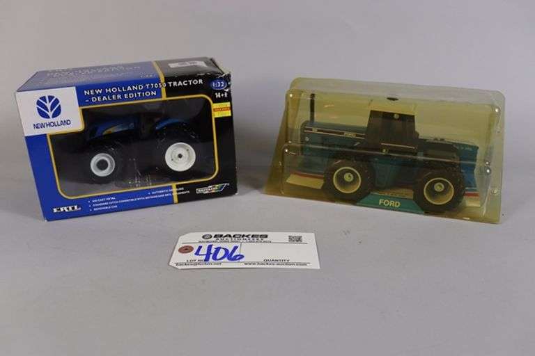 Pair to go - Ertl Britain T7050 Dealer Edition tractor and Scale Models ...