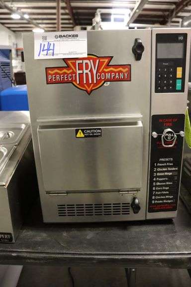 Perfect Fry model PFC187 countertop auto fry machine with fire ...
