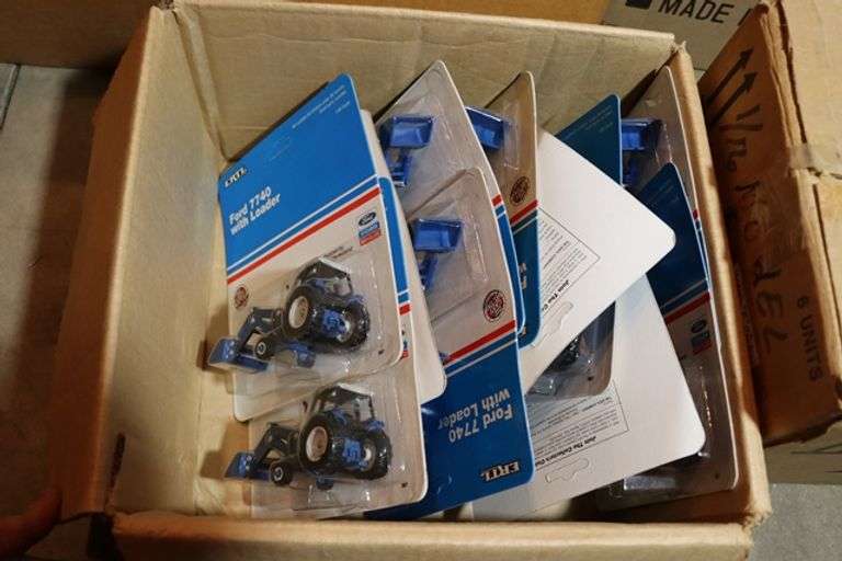 Case of Blister Pack Ertl Ford 7740 w/loaders - 1/64 scale - 387FO ...