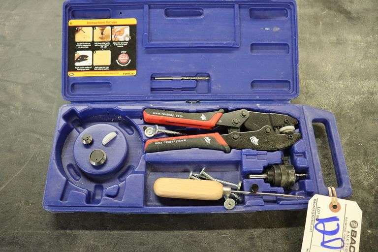 Fast Cap custom color punch kit - No speed tape - Backes Commercial ...