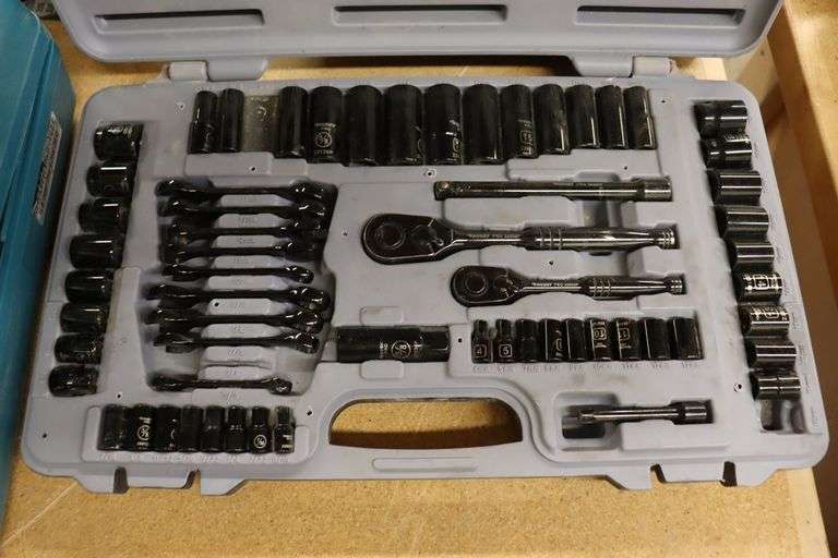 Husky Pro metric & standard socket & wrench set - Backes Commercial ...