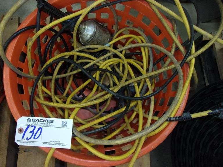 Drop cords - Backes Commercial Auctioneers