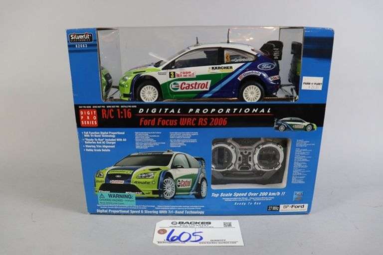 Silverlit Digital Proportional 1/16 scale RC Ford Focus WRC RS 2006 ...