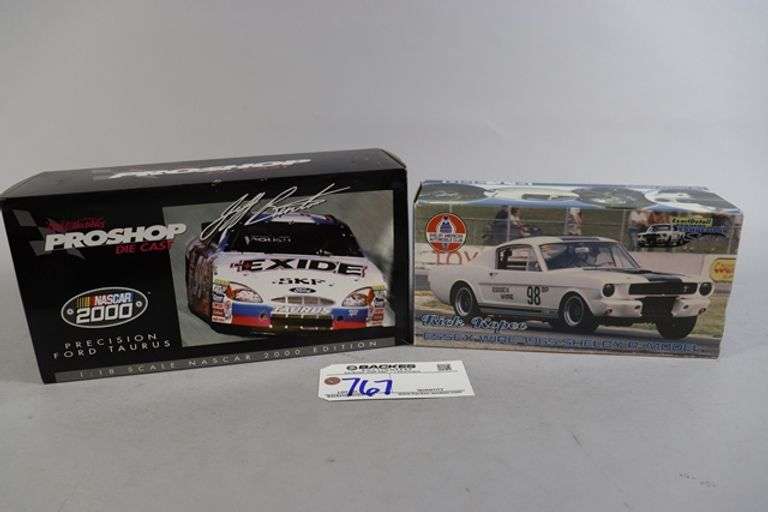 Pair to go - Ertl Proshop Exide Nascar die cast car and Exact Detail ...