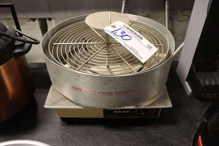 Wisco model 630 countertop 14" round shrink wrapper - Backes Commercial ...