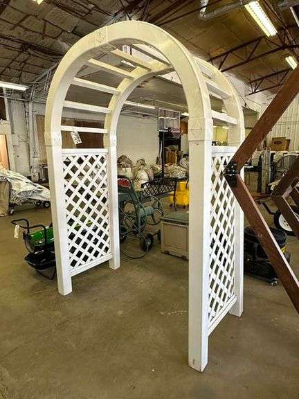 60" x 88" x 32" deep plastic 4 piece arch way - Backes Commercial ...