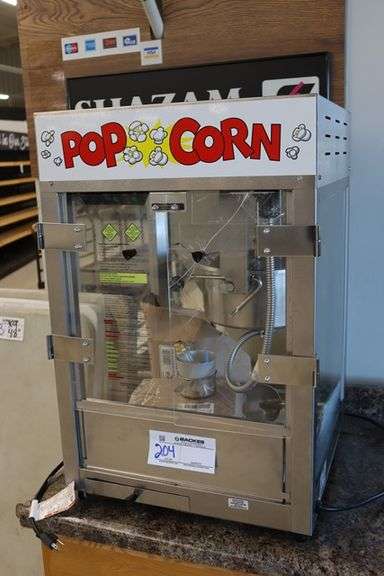 Gold Medal 2552 Pop Maxx popcorn popper with assorted supplies ...