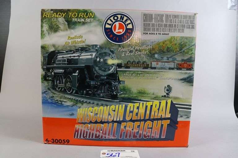 Lionel Wisconsin Central Highball Freight train set - 6-30059 - O gauge ...