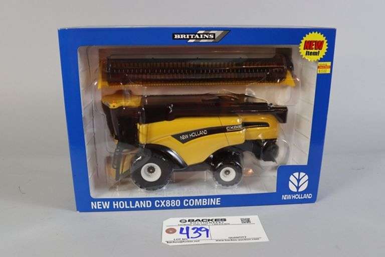 Ertl Britains New Holland CX880 Combine - die cast with box - 1/32 ...