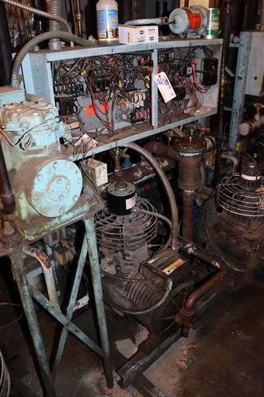 15 Horse Low temp - 404A rack system w/ 1998 Copeland 9RS2-076A-TFC-800 & 2020 Copeland 9RS3 ...