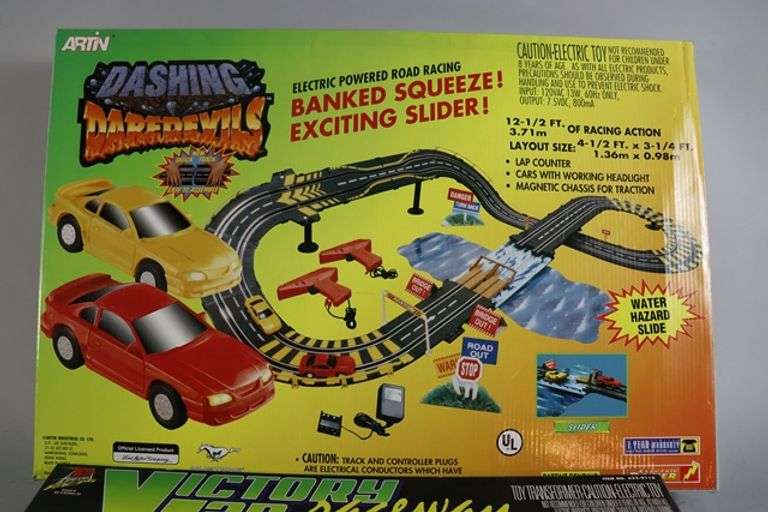 Pair to go - Artin Dashing Daredevils electric powered road racing set ...