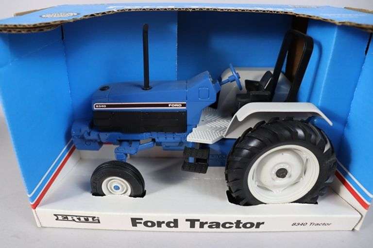 Ertl Ford 8340 die cast tractor in box - 1/16 scale - 338 - Backes ...