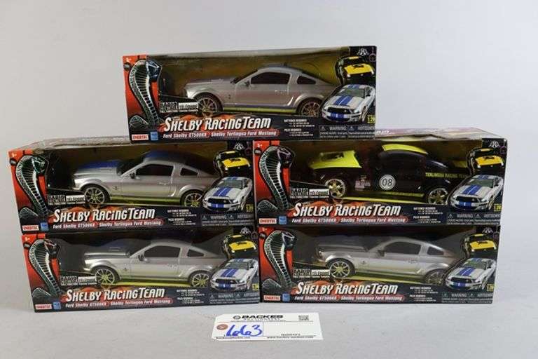 All to go - 5) 5 Enertec Shelby Racing Team Radio Controlled Cars - 1/ ...