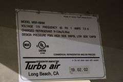 Turbo Air Maximum MRS-49NM portable 2 door stainless cooler - Backes ...