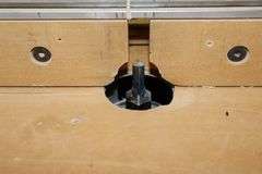 Custom 22" x 32" portable router table with Bench Dog pro fence & Bosch ...