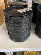Times 50 - Room Essentials 10" plastic black plates - Backes Commercial ...