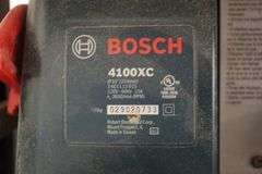 Bosch 4100XC - 10" electric table saw w/ portable stand - Backes ...