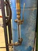 Custom metal framed portable torch car with Harris torch wand, gauges ...