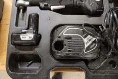 Hitachi 12 volt right angle drill w/ batteries & charger - Backes ...