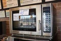 Menumaster RFS12TSW microwave - Backes Commercial Auctioneers