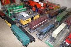 All to go - Assorted Menards rail cars - O gauge - Backes Commercial ...