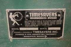Time Saver 1374-HP75 wide belt/single belt 36” conveyor sander -230/480 ...
