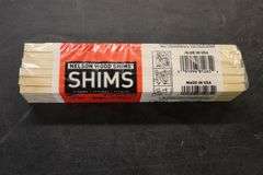 1/2 Box of new wood shims - Backes Commercial Auctioneers