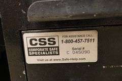 CSS dial floor safe with night drop - owner should have combination ...