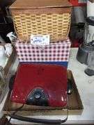 Hickory Farms baskets and Grill - Backes Commercial Auctioneers
