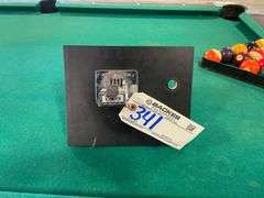 Valley 7' slate coin operated pool table - tables in good condition ...