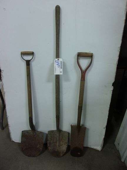 3 shovels - Backes Commercial Auctioneers