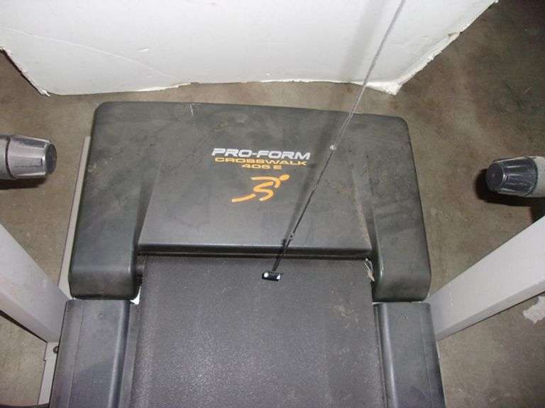 ProForm treadmill - Backes Commercial Auctioneers