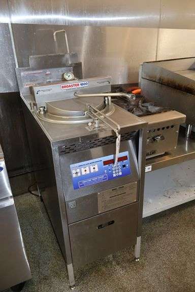 Broaster 1800GH gas portable pressure fryer - just refurbished - only ...