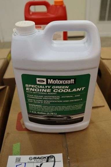 Times 2 - Cases of Motorcraft VC-10-A2 specialty green engine coolant ...