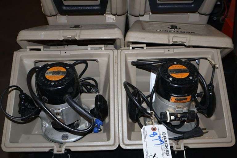 Times 2 - Craftsman routers in cases - 315.17380 & 315.17370 - Backes ...