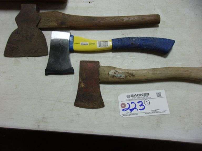 Hatchets - Backes Commercial Auctioneers