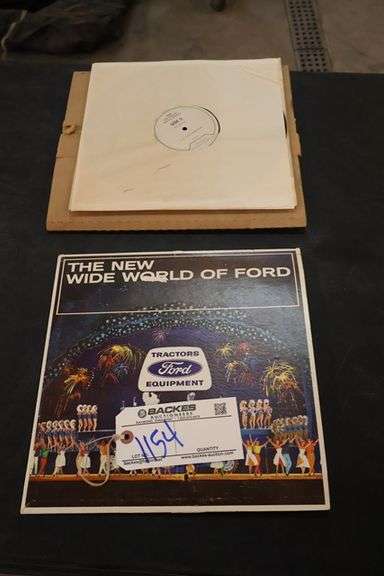 Pair to go - Ford Records - LP's - Backes Commercial Auctioneers